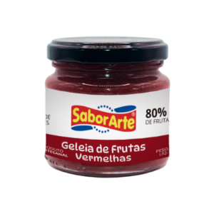 Geleia Zero de Frutas Vermelhas - SaborArte Alimentos